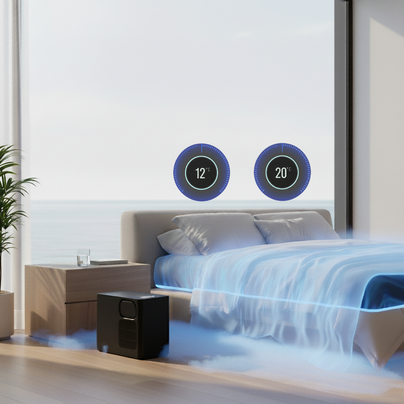 OAK SLEEP HUB 2 | Smart Water-Cooled Mattress Pad ($0 Subscription)